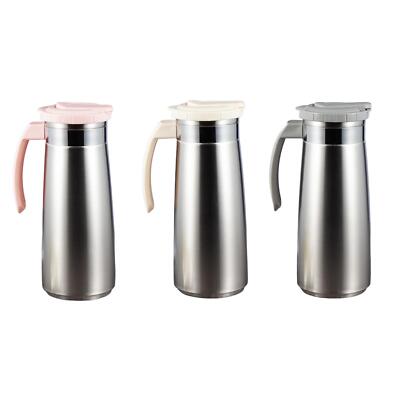 Stainless Steel Water Jug Cold Coffee Kettle Mix Drinks Juice Jar ...