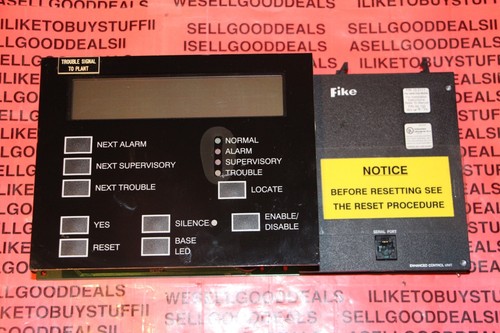 Fike 10-2111 Fire Alarm Display Control Panel | eBay