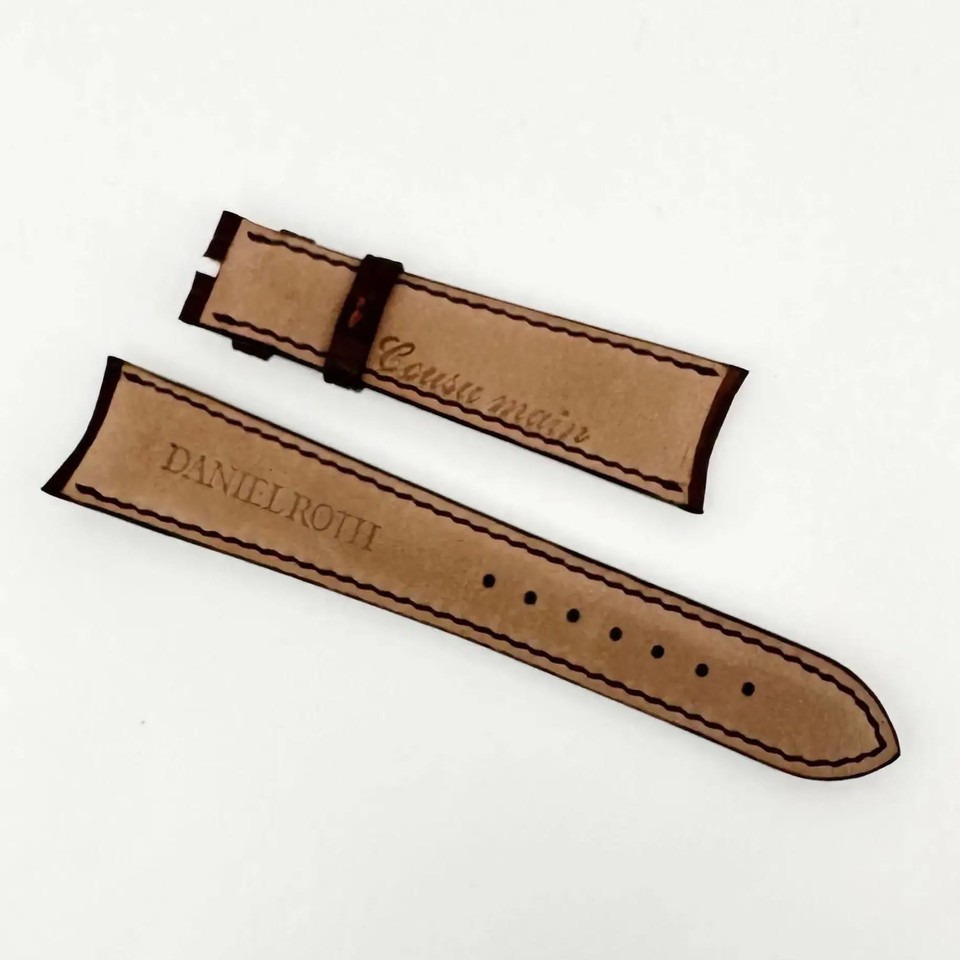 Bvlgari Daniel Roth 20mm X 16mm Brown Alligator Leather Strap | eBay