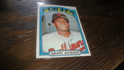 1972 TOPPS # 212 GRANT JACKSON BASEBALL CARD | eBay