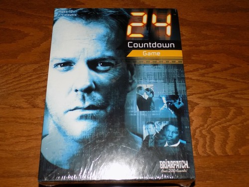 24 COUNTDOWN GAME BRAIRPATCH JACK BAUER Kiefer Sutherland Agent SEALED ...