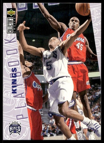 1996-97 Collector's Choice Tyus Edney Sacramento Kings #389 | eBay
