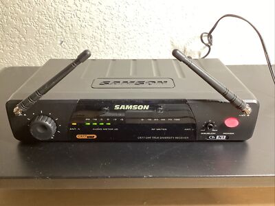 Samson CR77 Wireless Microphone System tested and working w/ Power ...