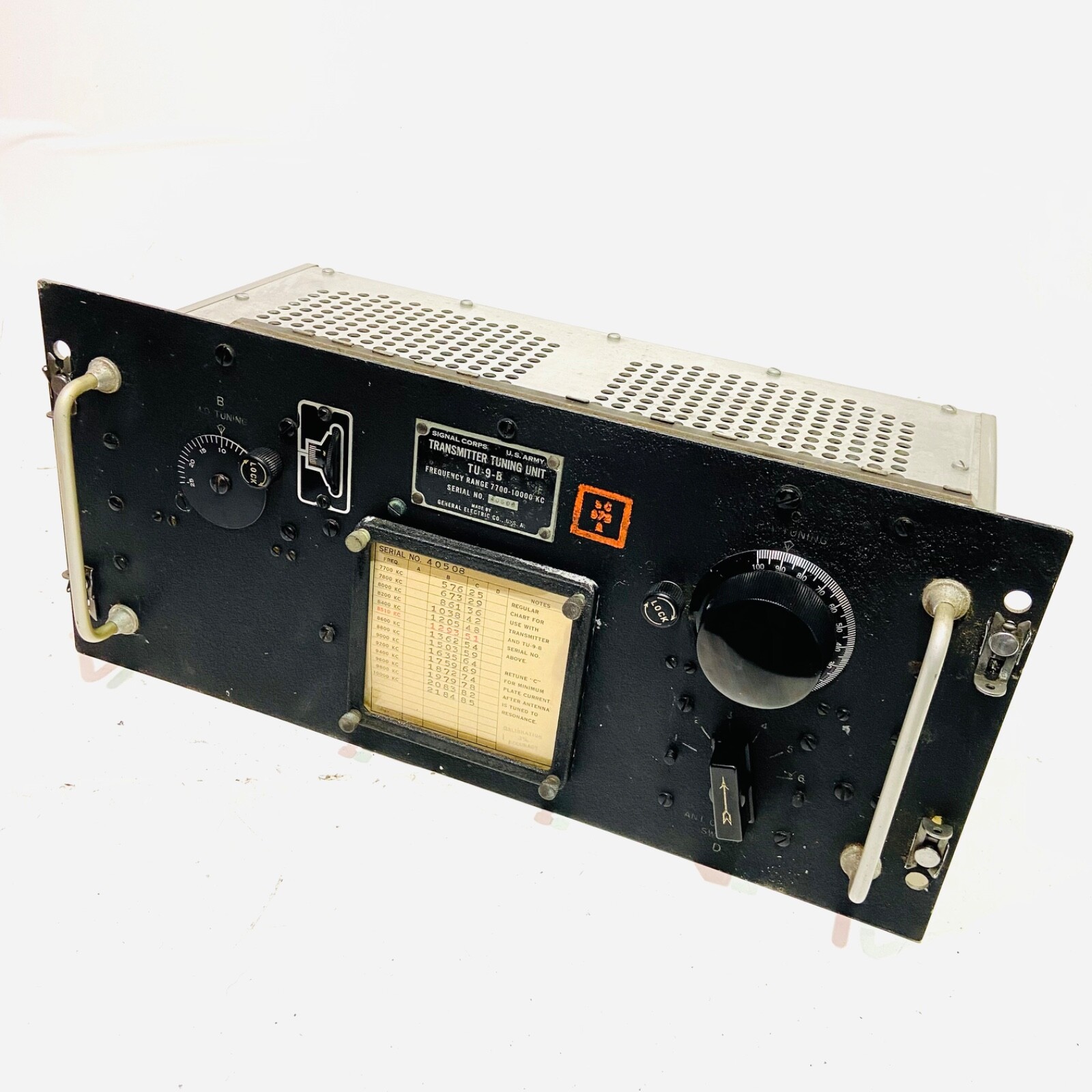 Radio Transmitter Tuning Unit TU-9-B, WW2 US | Grelly UK
