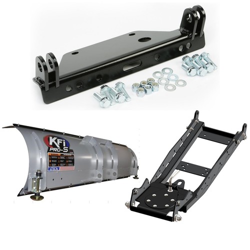 KFI Plow Kit Glacier MT For Kawasaki Mule 4010 KAF620R Trans 09-25 72 ...