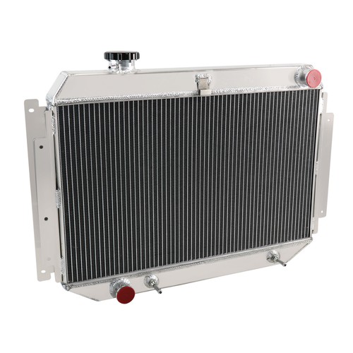 4Row Aluminium Radiator For 70-80 Holden HQ HJ HX HZ V8 Kingswood 253/ ...