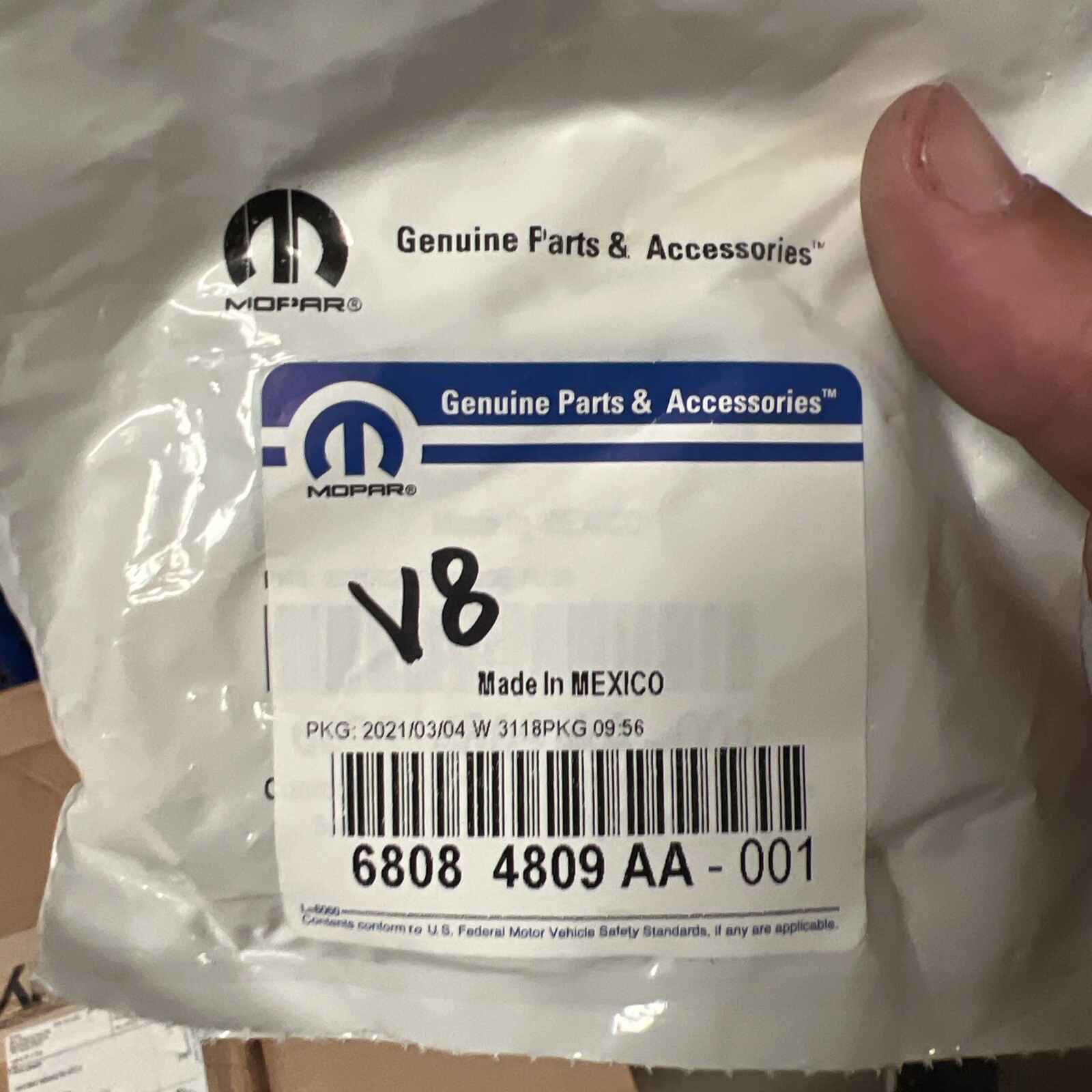 New OEM Genuine Mopar Air Tube Fitting 68084809AA | eBay