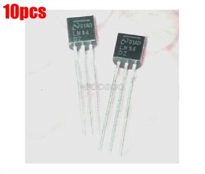 10Pcs LM34DZ LM34 Precision Fahrenheit Temp. Sensor mi | eBay