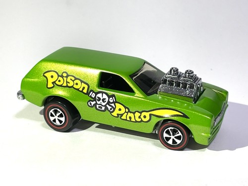 CUSTOM MADE HOT WHEELS REDLINE POISON PINTO - NICEST !! Pearl Green 💚 ...