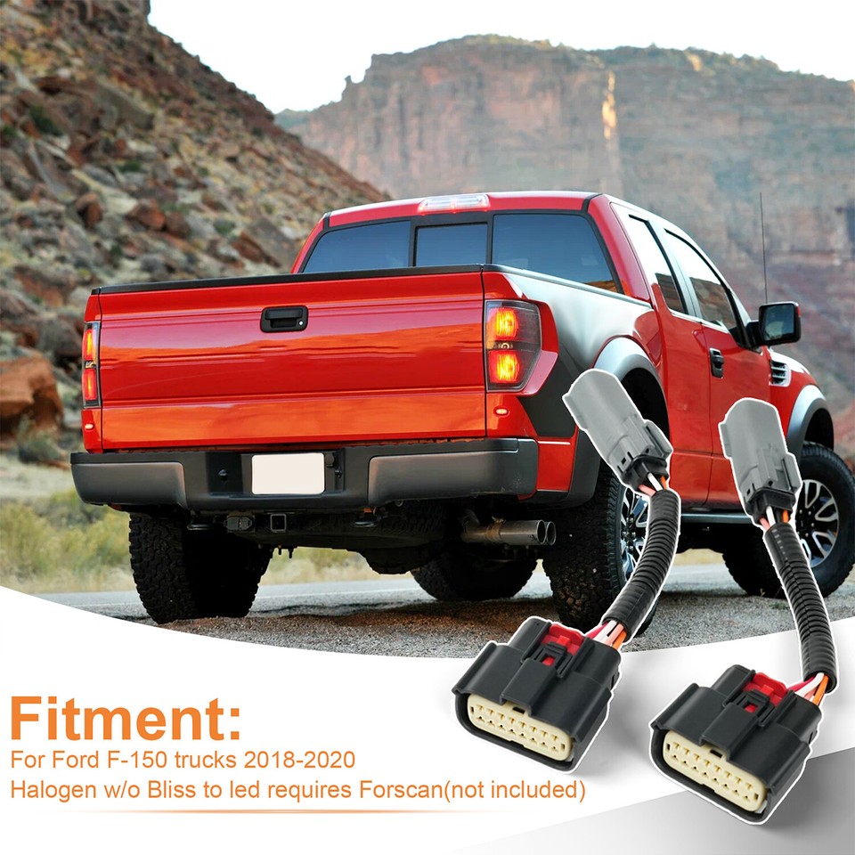 Halogen To LED Taillight Conversion Harness For Ford F-150 2018-2020 | eBay