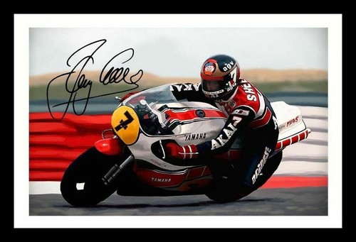 Barry Sheene Autograph Signed & Framed Photo | eBay