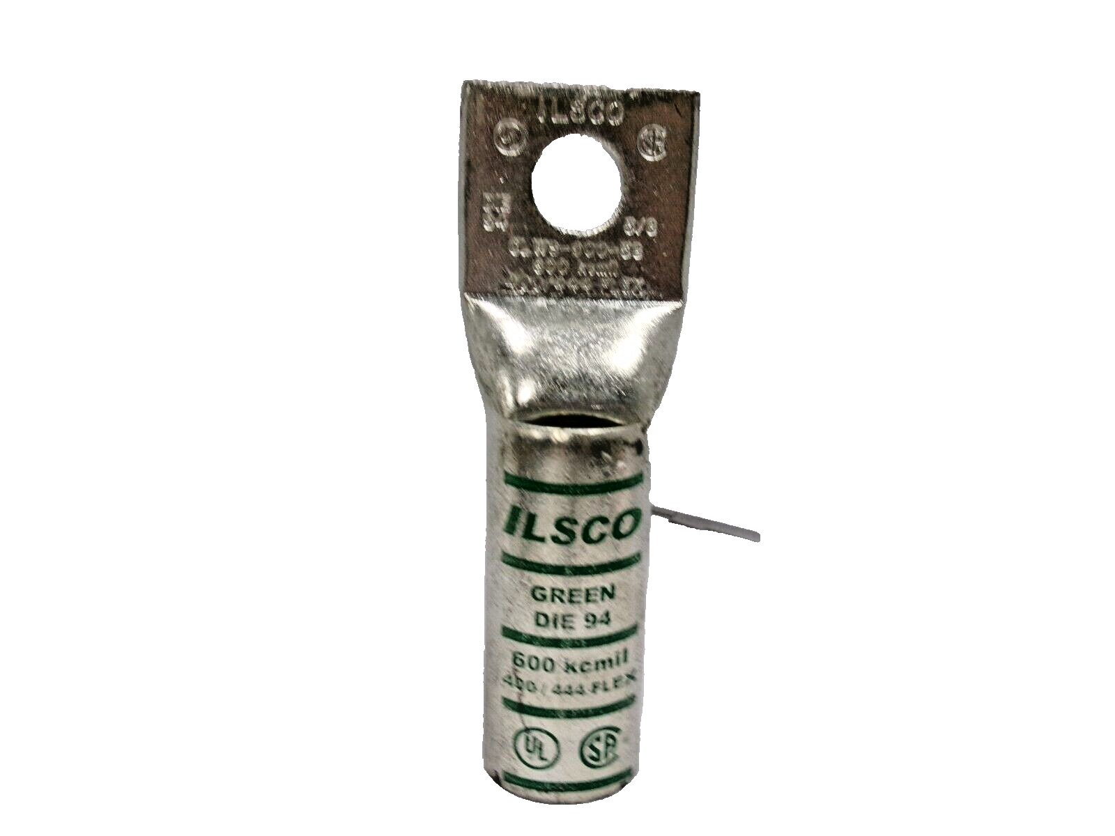 (1) NEW ILSCO GREEN DIE 94 COMPRESSION LUG CLWS-600-58 | eBay