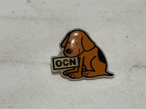 Corporate Pin Badge OCN Dog | eBay