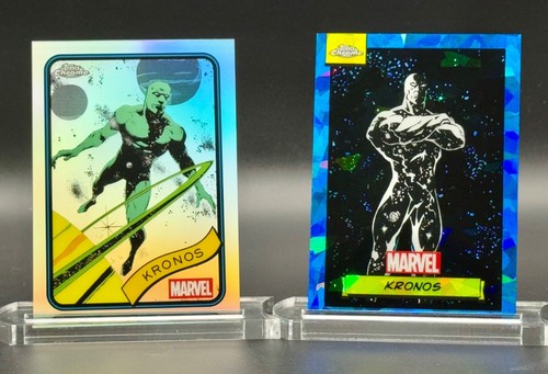 2024 & 2025 Topps Chrome Marvel - Kronos - #25 Refractor / #146 Blue ...