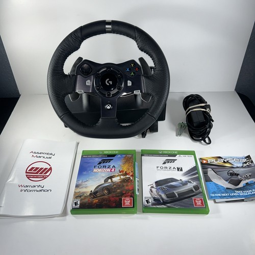 Logitech Driving Force G920 Racing Wheel Xbox Series X|S Xbox One PC ...
