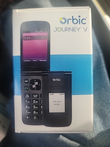 Orbic Journey v 4G LTE Flip Phone Unlocked, Black | eBay