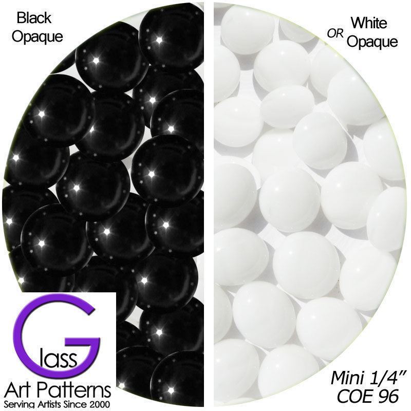 Spectrum COE 96 Fused Glass 1/4 inch Pebble Nugget Stained - Fusing ...