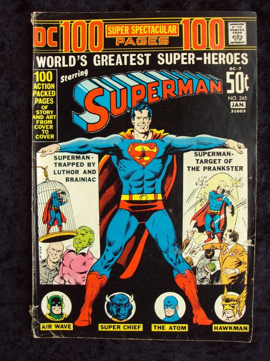 Superman Comic Book Pages