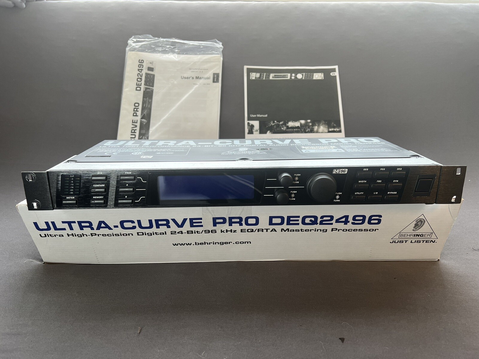 Behringer DEQ2496 Ultracurve Pro Ultra-High | Grelly USA