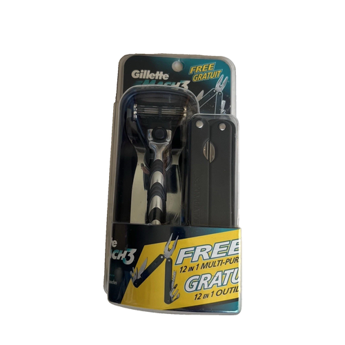 Gillette Mach3 Razor With 2 Cartridges Vintage 2000 NOS Sealed ...