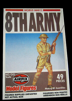 Airfix # 01709 - WWII British 8th Army mint in sealed box - 1/72nd ...