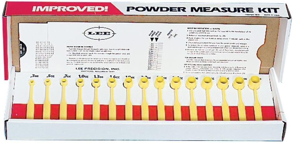 Lee 90100 Powder Measure Kit Fifteen Powder Measures | GeoStructures