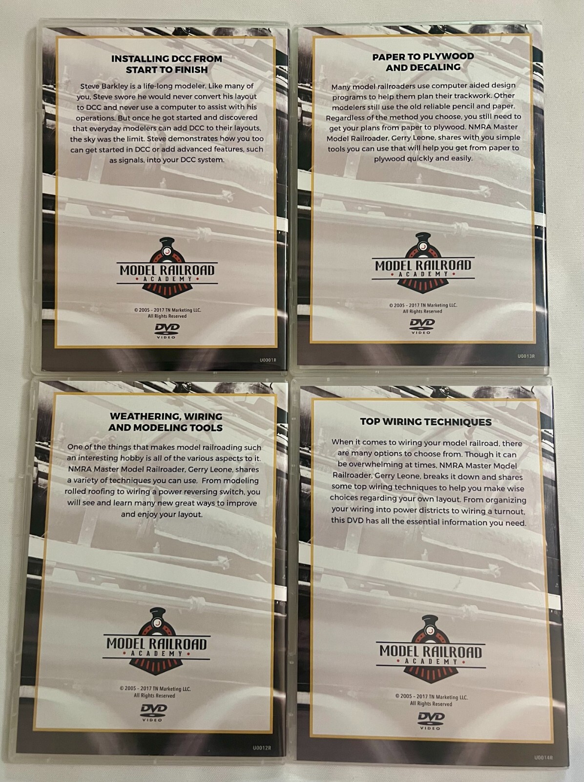 Model Railroad Academy BUNDLE of 4 DVDs - Great Model Railroads 4 ...