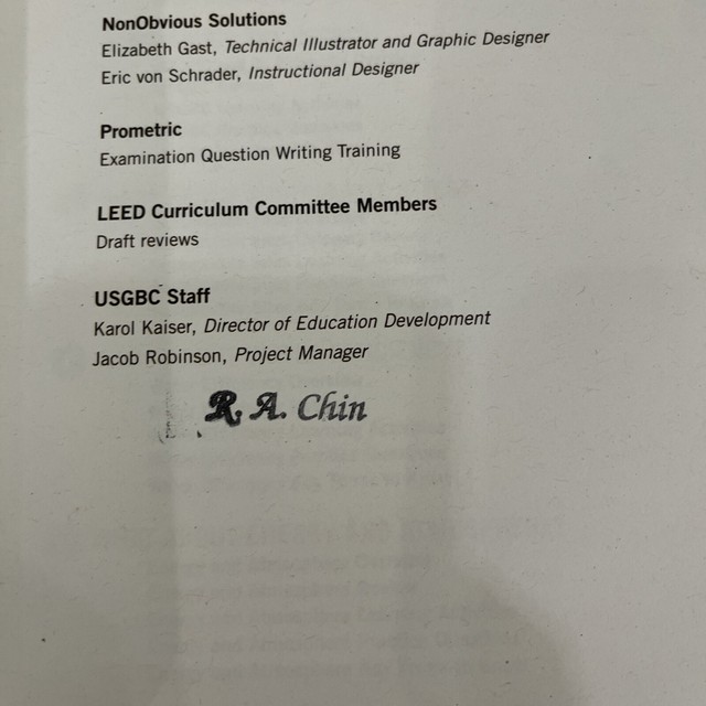 USGBC LEED Green Associate Study Guide by USGBC Staff (2011, Trade ...