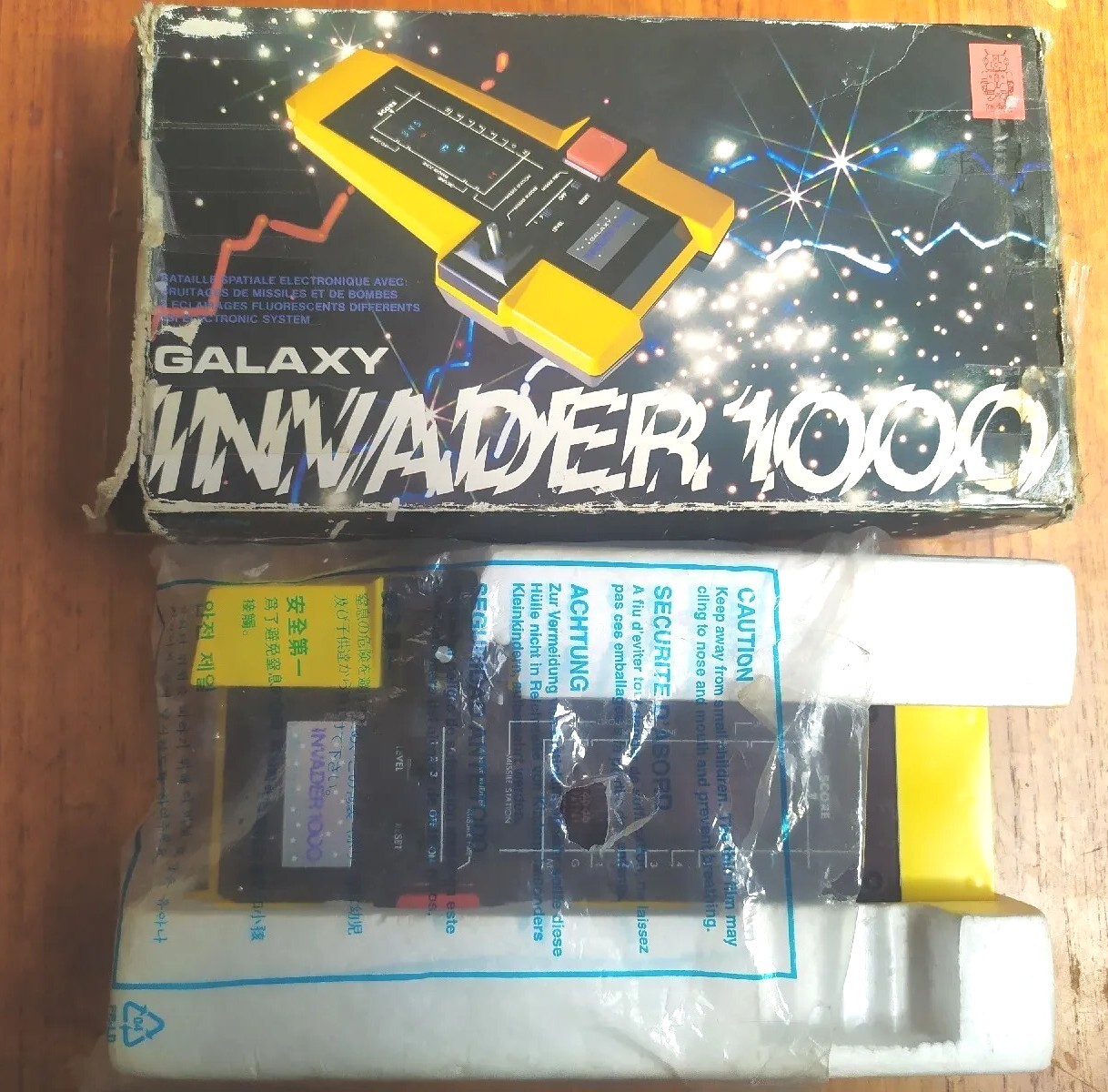 Space Invader Galaxy 1000 Vintage Console Game Jeux Lansay | eBay