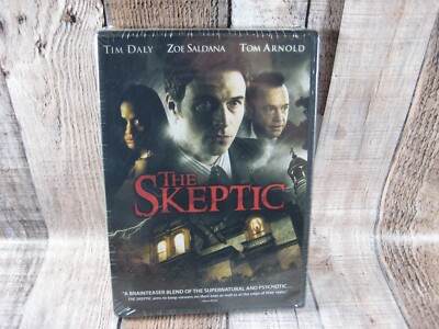 The Skeptic DVD - Haunted House Zoe Saldana Tim Daly Tom Arnold - NEW ...