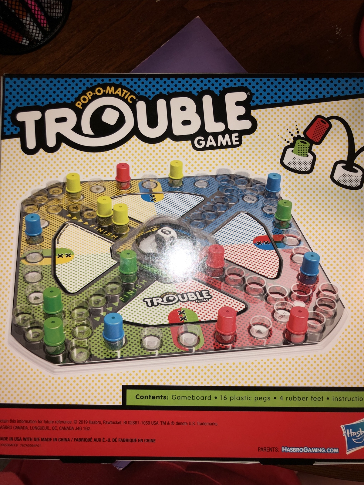 Hasbro Trouble Board Game - A5064 NEW In Packaging | eBay