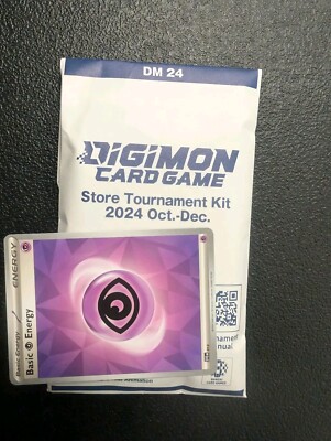 DIGIMON CARD GAME STORE TOURNAMENT KIT 2024 OCT-DEC SEALED ENGLISH | eBay