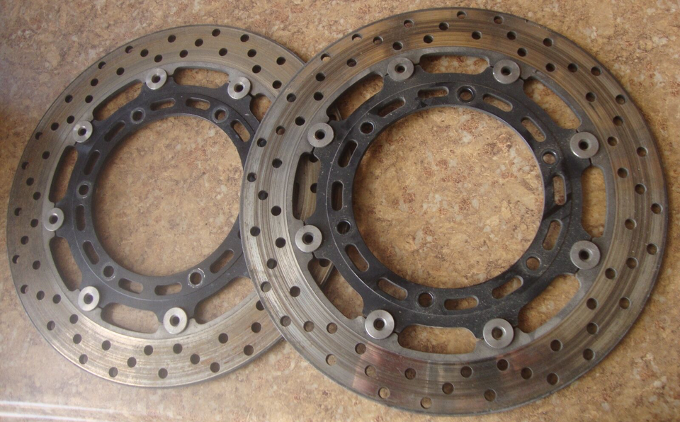 2003 Yamaha YZFR1 YZF R1 YZFR R1000 Front Disk Brake Rotor Wheel Rim R ...