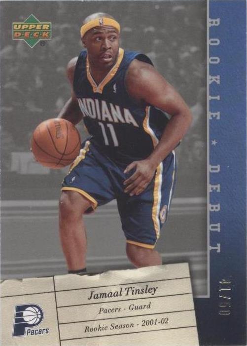 2006-07 Upper Deck Rookie Debut - Jamaal Tinsley #36 Silver /50 for ...