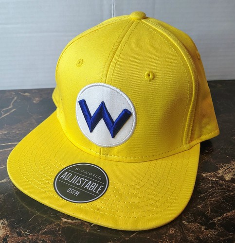 Nintendo Super Mario Wario Logo Hat Cap | eBay