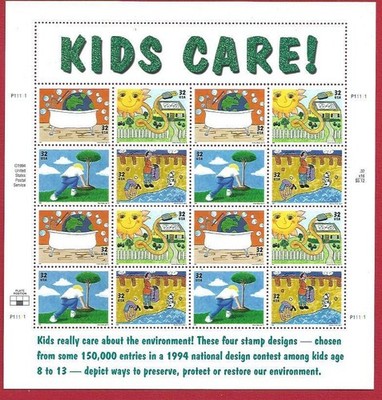 1995 USA, Earth Day No. 2666/2669 MNH SHEET/** | eBay
