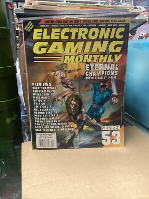 Electronic Gaming Monthly EGM 53 Dec 1993 Magazine | eBay