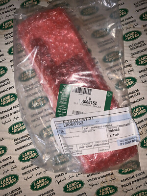 NEW GENUINE OVERHEAD CONSOLE MAT W/ GLOVES LR068152 LAND ROVER | eBay