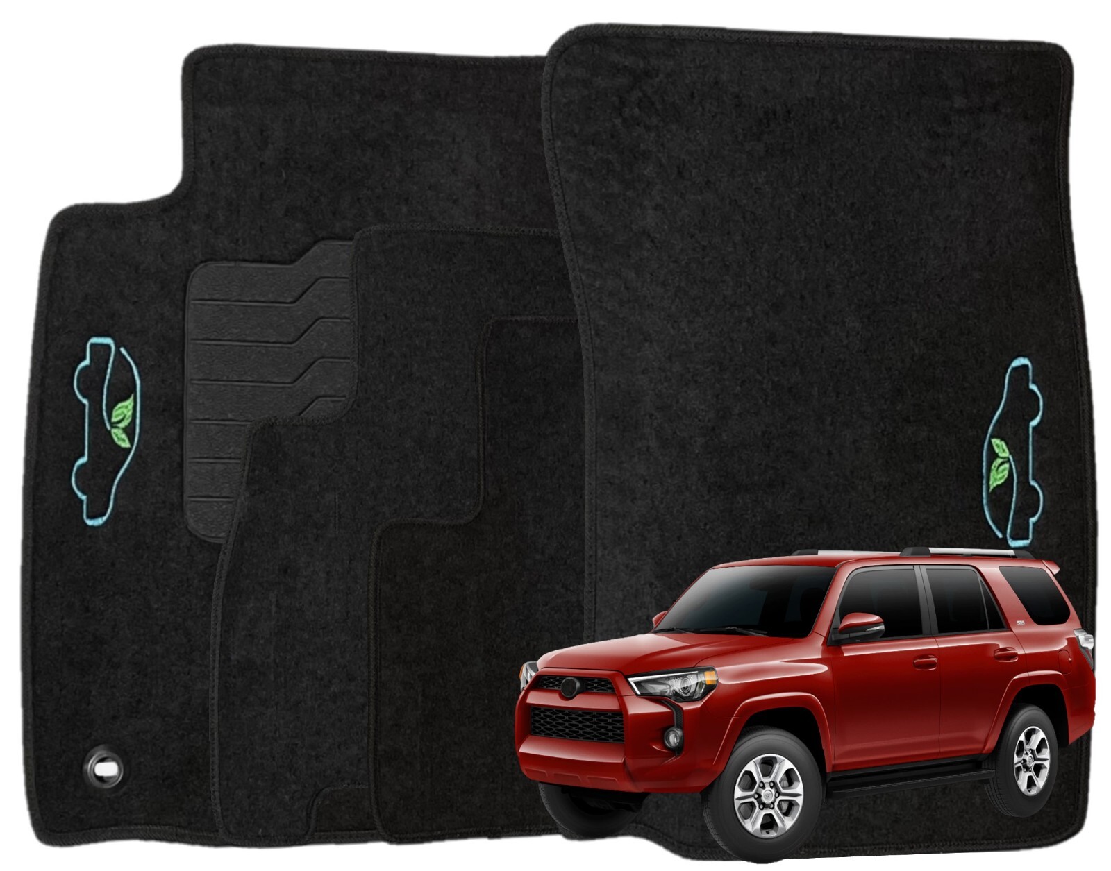Carpet Floor Mats Fit for 2013 to 2024 Toyota 4Runner and Lexus GX460 ...