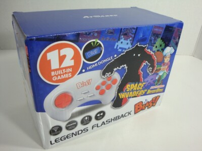 Legends Flashback Blast Space Invaders 12 Games Burger Time BRAND NEW ...