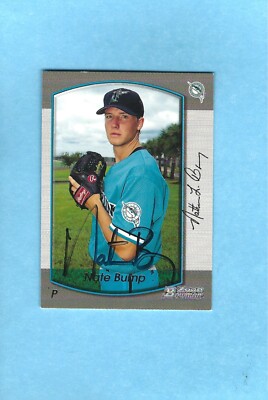 2000 Bowman Nate Bump RC Rookie Auto On Card Signed Autographed | eBay