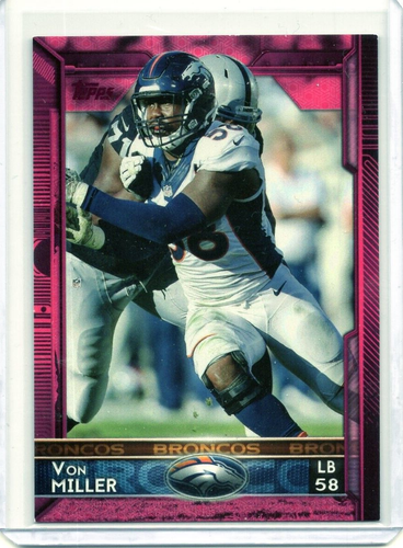 2015 Topps Pink #79 Von Miller /499 SP | eBay