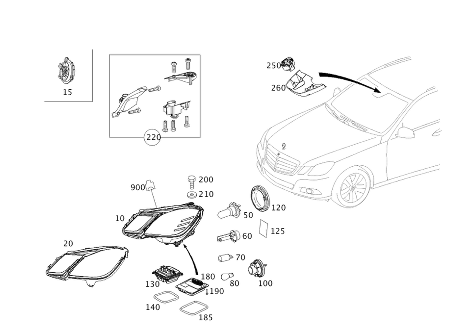 Genuine Mercedes-Benz Fan 212-906-84-02 | eBay
