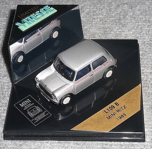 L109B 1/43 Mini Ritz 1985 Silver Cooper | eBay