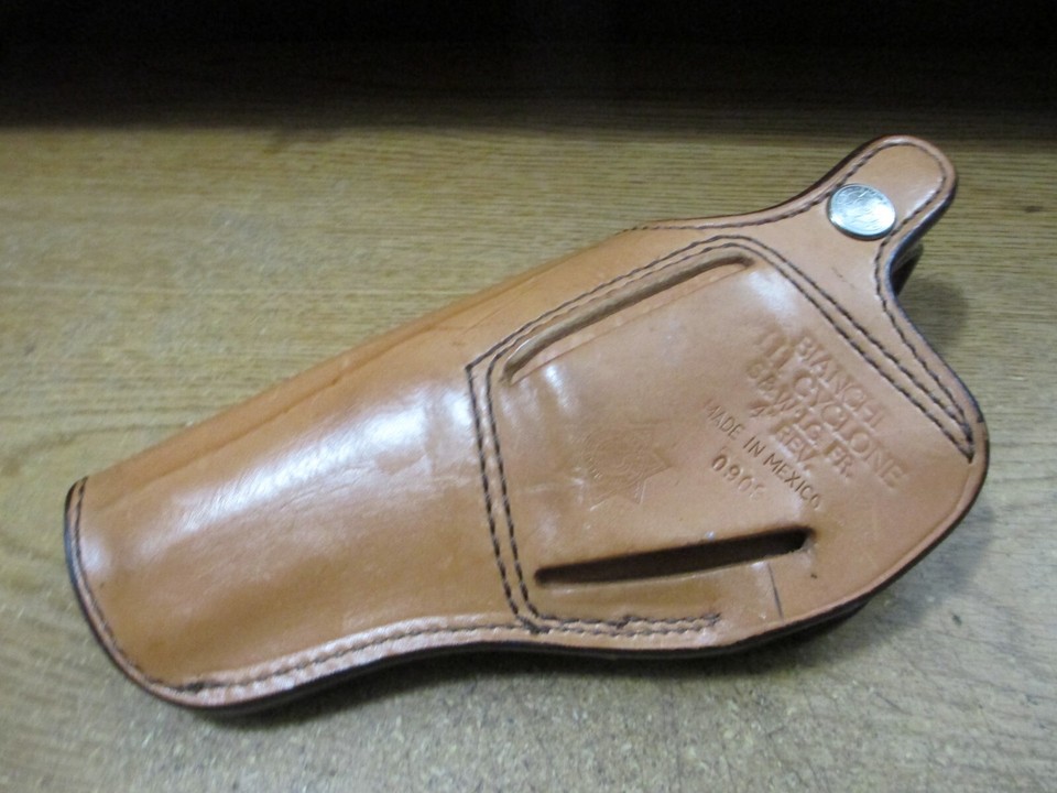 Bianchi 111 Cyclone Leather Holster for Smith & Wesson N Frame 4" RH ...