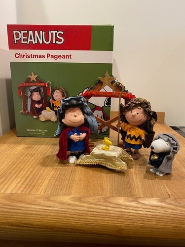Dept 56 Possible Dreams Peanuts Christmas Pageant Snoopy Lucy Charlie ...
