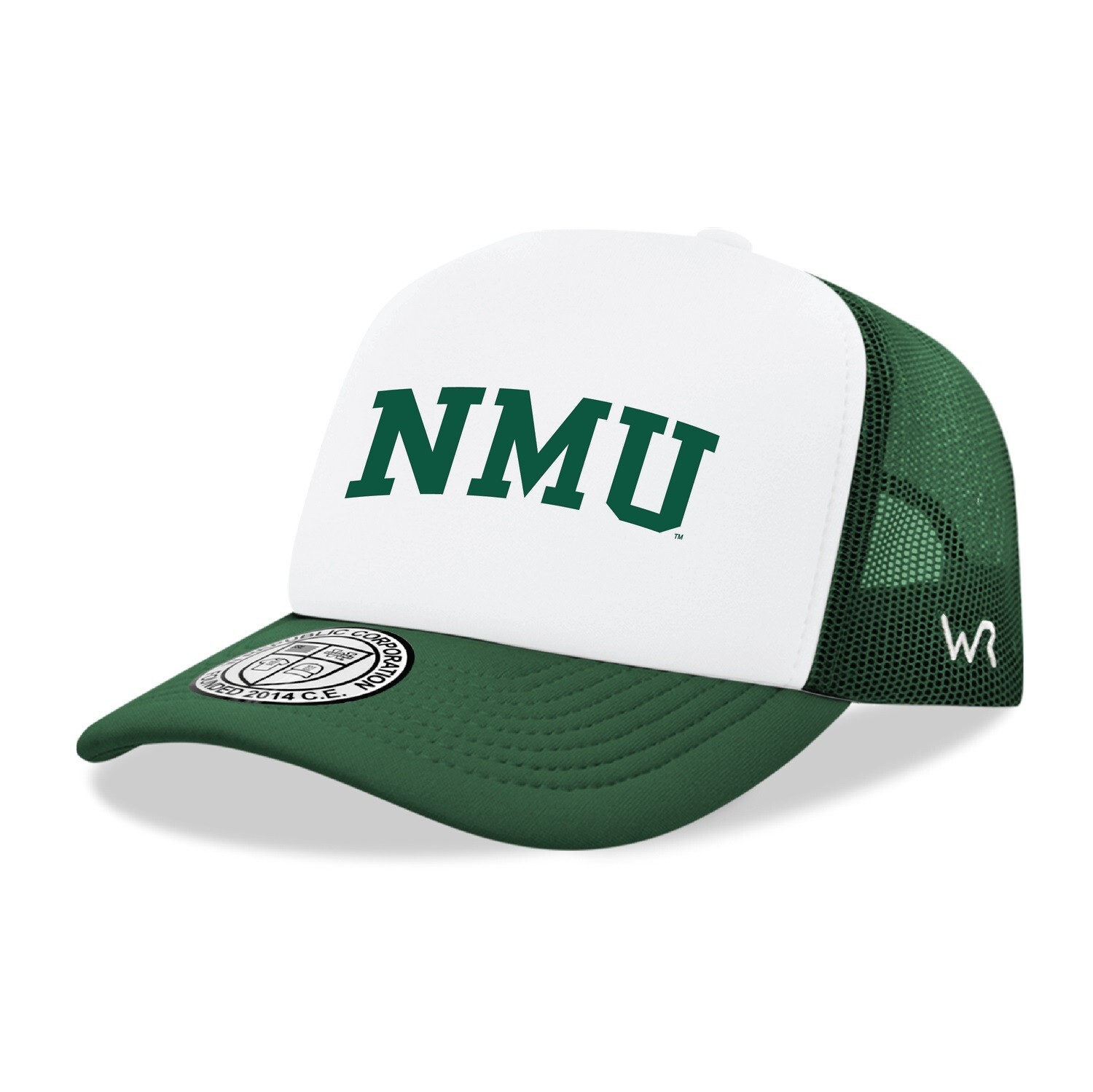 Northern Michigan University Wildcats NMU Trucker Mesh Snapback Game ...