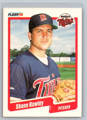 Shane Rawley 1990 Fleer BASEBALL #384 Minnesota Twins | eBay