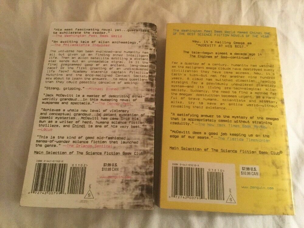 7 SF PBs Jack McDevitt: Engine of God, Deepsix, Chindi, Omega, Odyssey, Cauldron | eBay