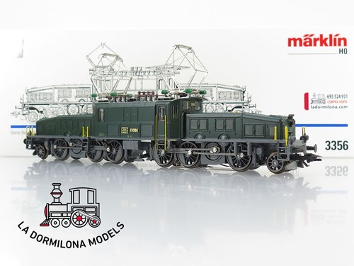 LR1525 H0 ~AC DIGITAL MÄRKLIN 3356 E-lok Krokodil Be 6/8 III 13305 der ...